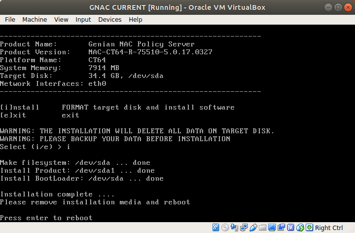 Installing Genian NAC — Genians Documentation 5.0.67 documentation